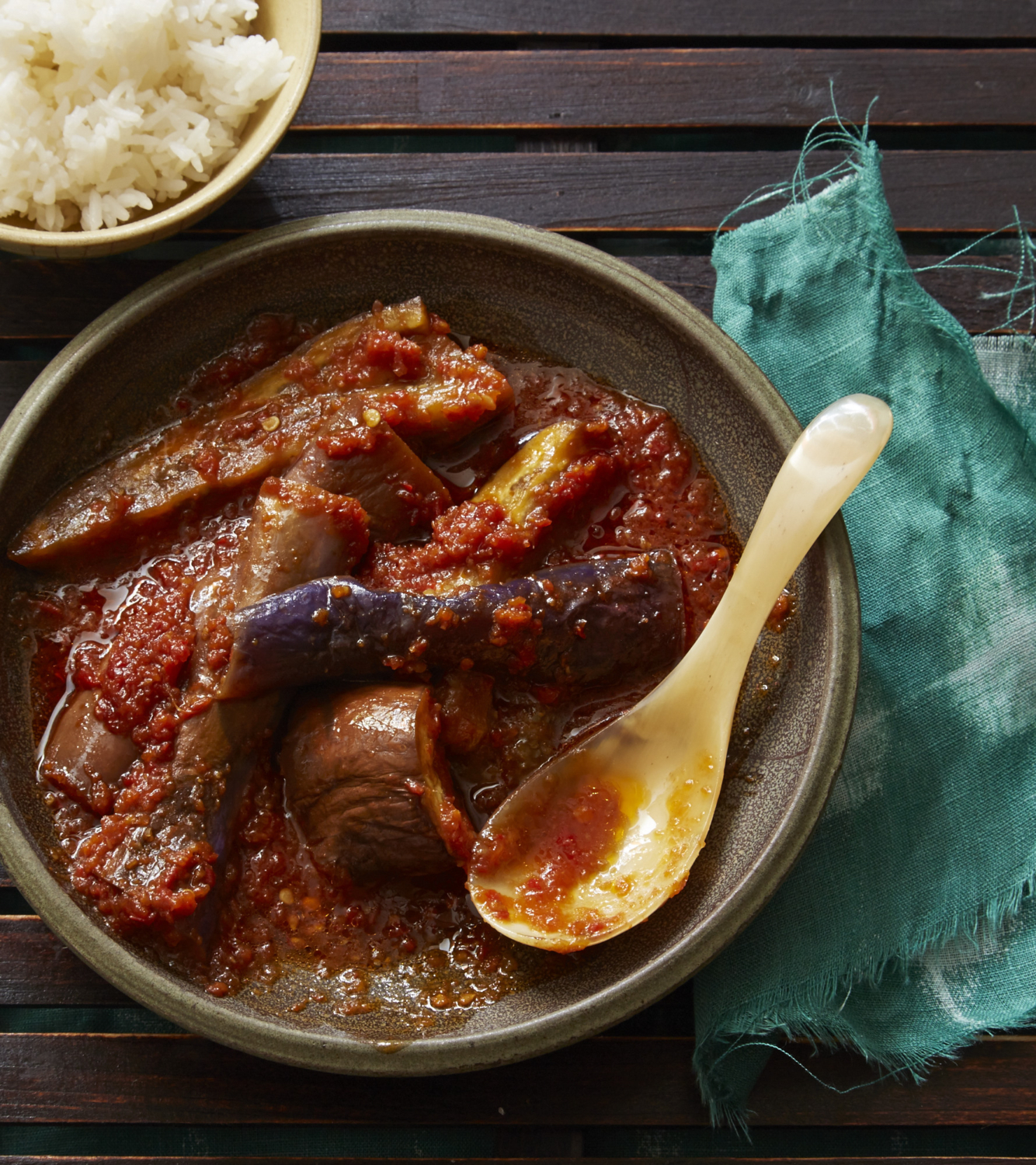 Eggplant Sambal Malacca Style - The Malaysian Kitchen